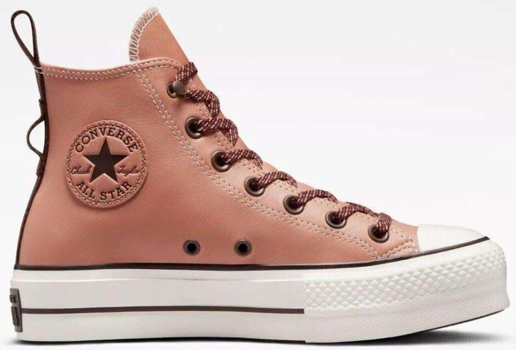 Size 7 - Converse Chuck Taylor All Star Lift Platform High Terra Blush ...