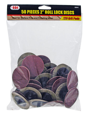 IIT 50pc 2" Roll Lock Disc - 120 Grit | eBay