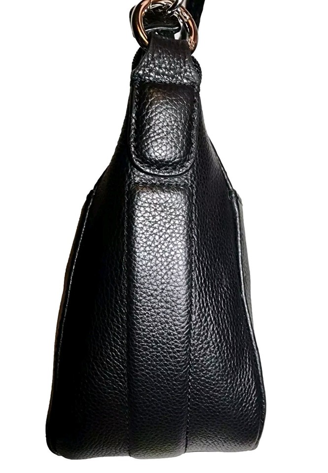 BRIGHTON YOUR BAG BLAKE BLACK ORGANIZER SHOULDER BAG HANDBAG PURSE ...