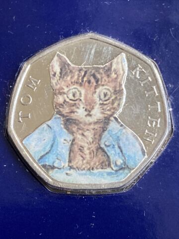 Coin Shop Treasures Beatrix Potter 50p Coins Peter Jemima Full Sets ...