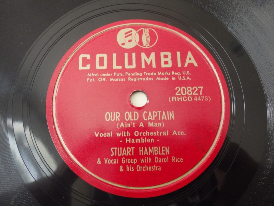 Stuart Hamblen Don't Fool around with Calico when you have silk at home ...