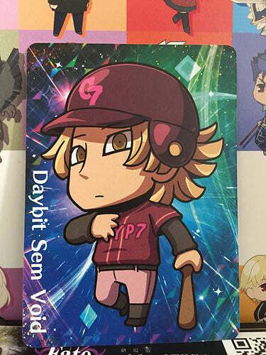 Daybit Sem Void Fate/Grail League Card FGO Grand Order | eBay