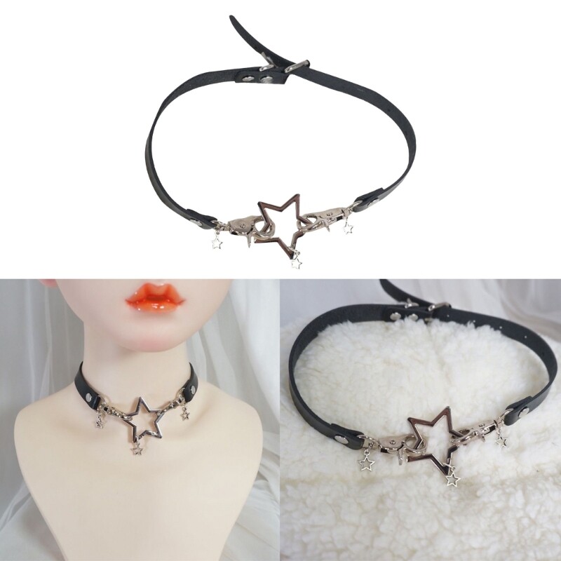 European and Leather Collar Trend Punk Neck Bands | eBay