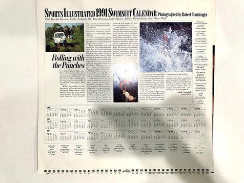 5 SPORTS ILLUSTRATED Swimsuit Calendars 1991 1993 1996 1997 20004 | eBay