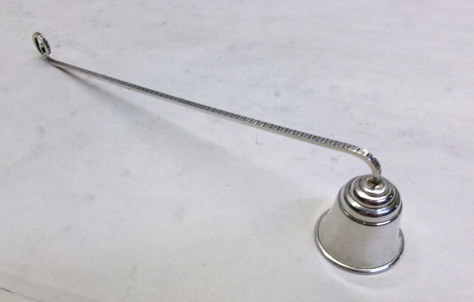 STERLING SILVER CANDLE SNUFFER-ELEGANT 8" | eBay