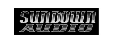 Sundown AUDIO Amp Subwoofer Stereo COMPETITION CAR Truck WINDOW STICKER ...