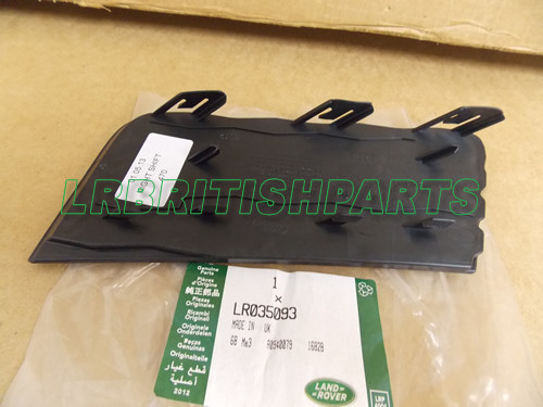 GENUINE LAND ROVER FOG LAMP UPPER BEZEL RANGE ROVER EVOQUE RH OEM NEW ...