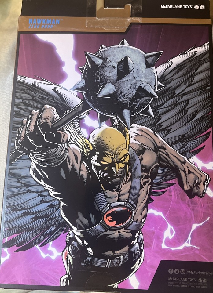 McFarlane DC Multiverse HAWKMAN (ZERO HOUR) COLLECTOR EDITION #5 ...