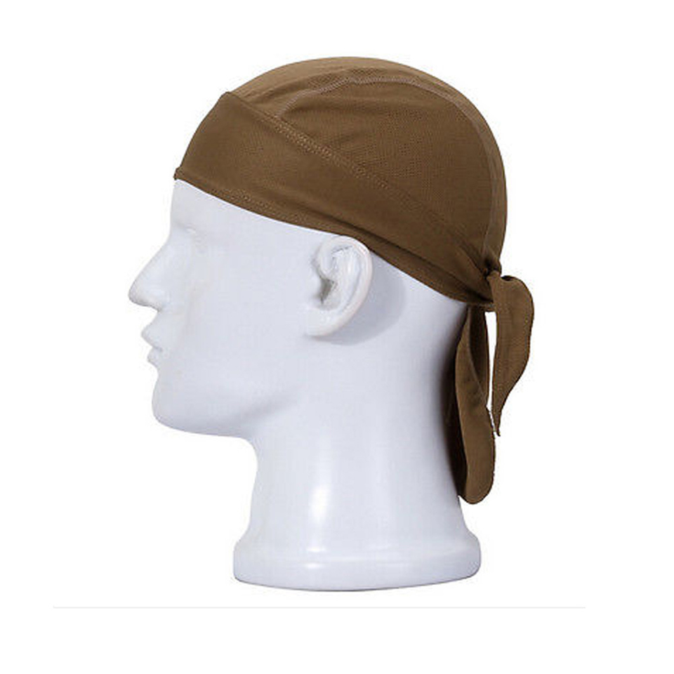 Outdoor Headwear Head Wrap Sweat Wicking Cap Motorcycle Biker Bandana ...