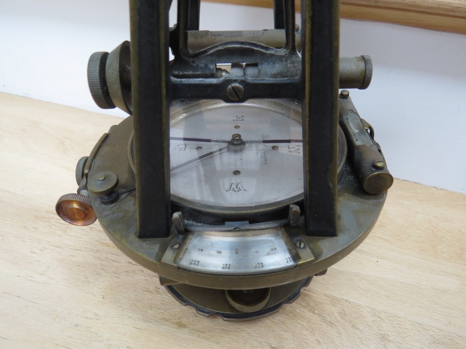 Antique Top quality Buff & Berger, Boston - Brass Transit No. 1493 | eBay