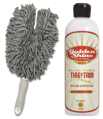 California Car Duster Wheel Cleaning Kit w Fork Duster and Tire ...