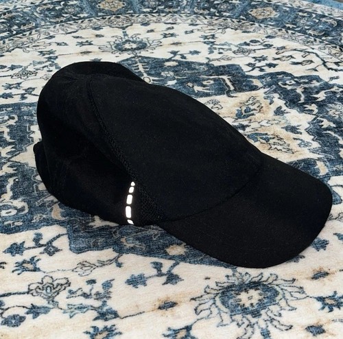 Layer 8 OS Black Mesh Silver Reflective Adjustable Strap Baseball Cap ...