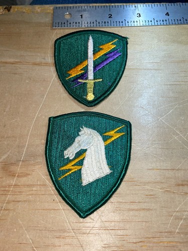 1970s/1980s/1990s? 2-US ARMY PATCHES-1st SPECIAL OPS CMD/PYSCH COMMAND ...