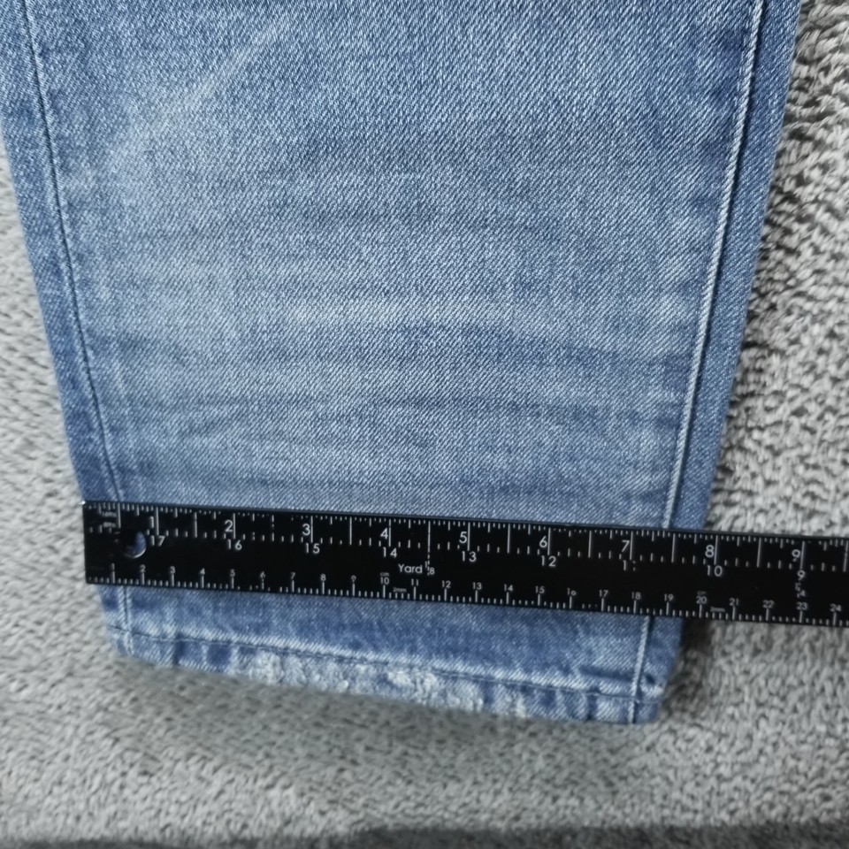 PRPS Jeans Mens 33x34 Blue Demon Slim Straight Button Fly Mid Rise ...