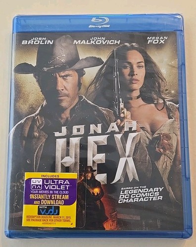 Jonah Hex Blu-ray & DVD + Digital Josh Brolin John Malkovich Megan Fox - New 883929061143 | eBay