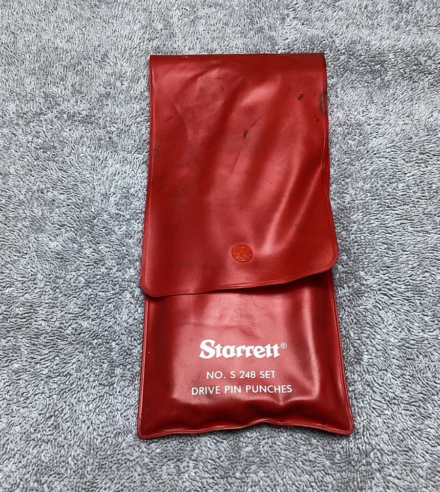 STARRETT NO. S 248 DRIVE PIN PUNCH SET | eBay