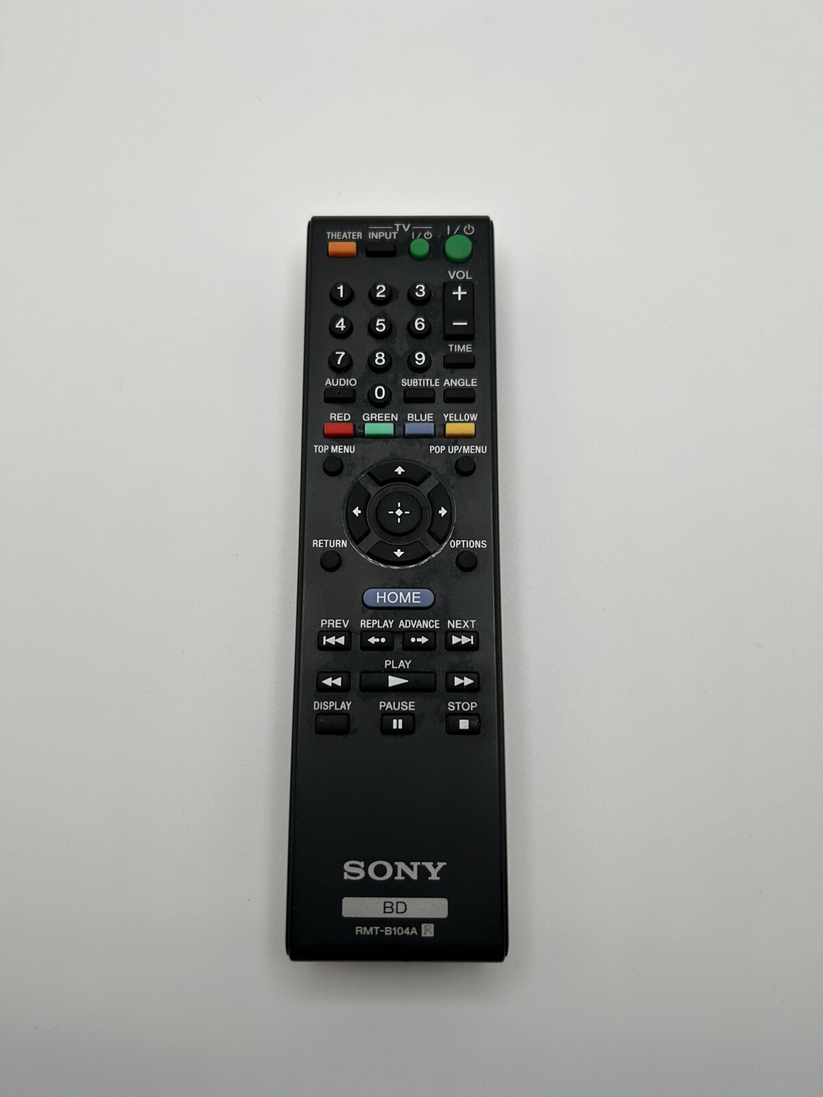 Genuine Sony BD RMT-B104A Remote Control for Blu Ray DVD Player GA9 | eBay