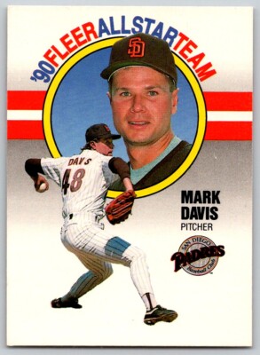 1990 Fleer All Star Team Mark Davis #3 San Diego Padres | eBay
