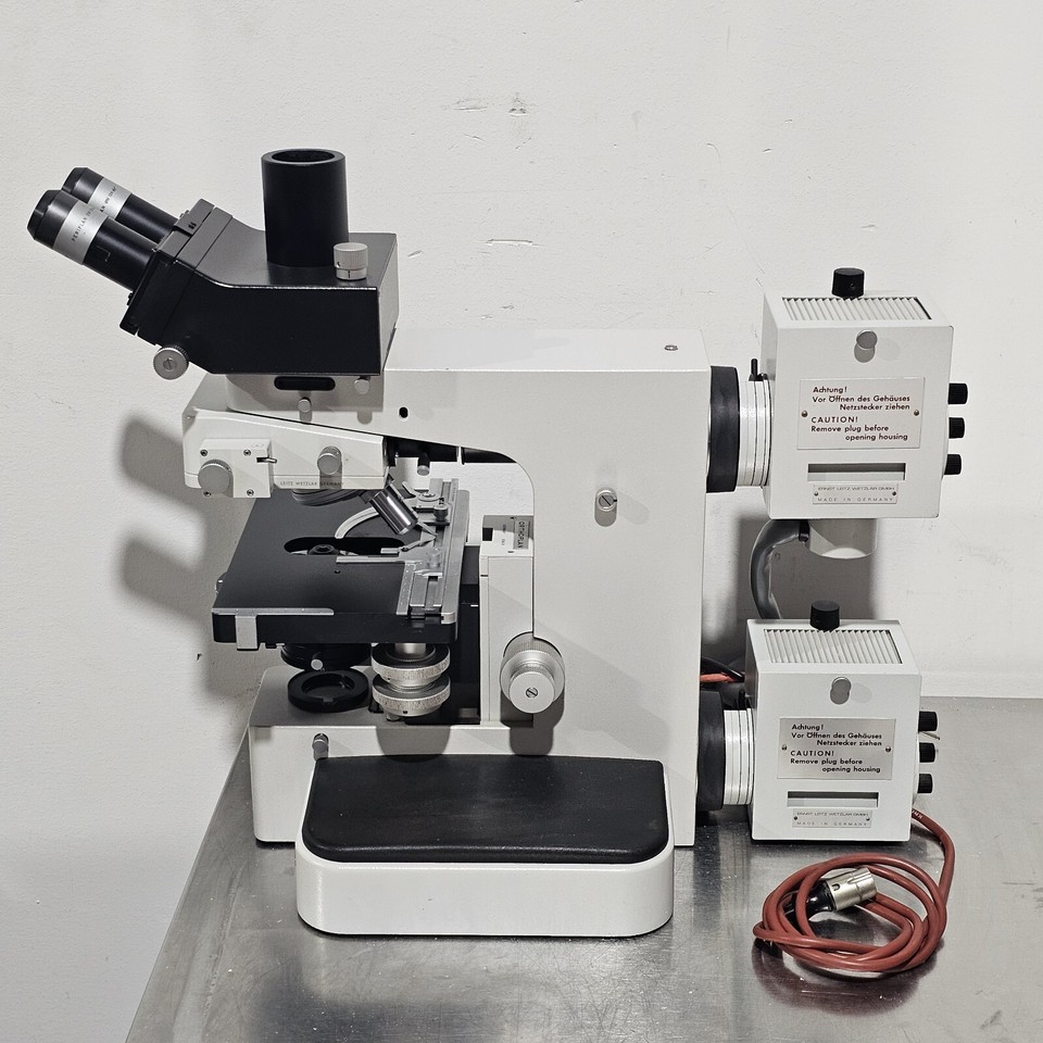 Leitz Orthoplan ICT Fluorescence Microscope | eBay