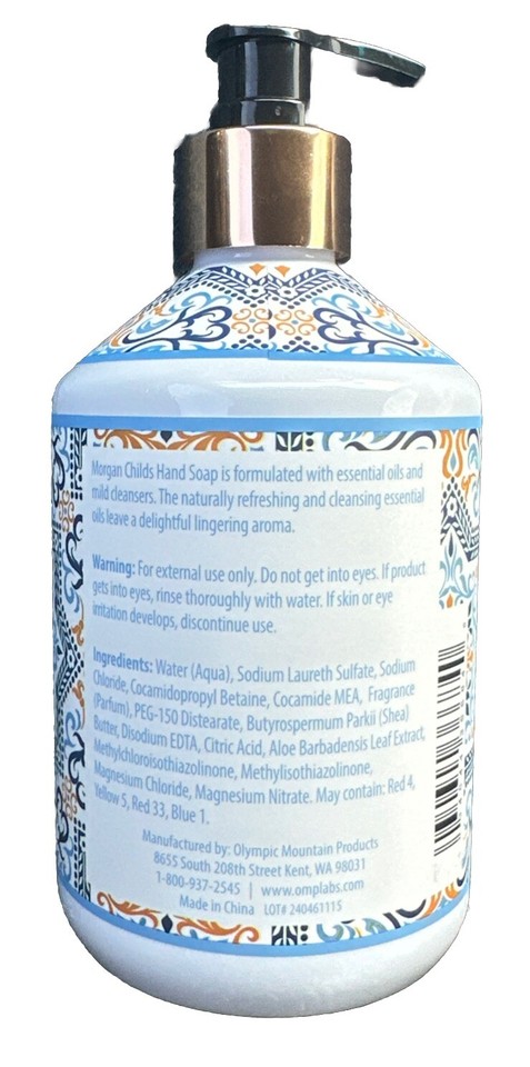 Morgan Childs Hand Soap Goats Milk And Honey Scent 16.9 Fl Oz | eBay