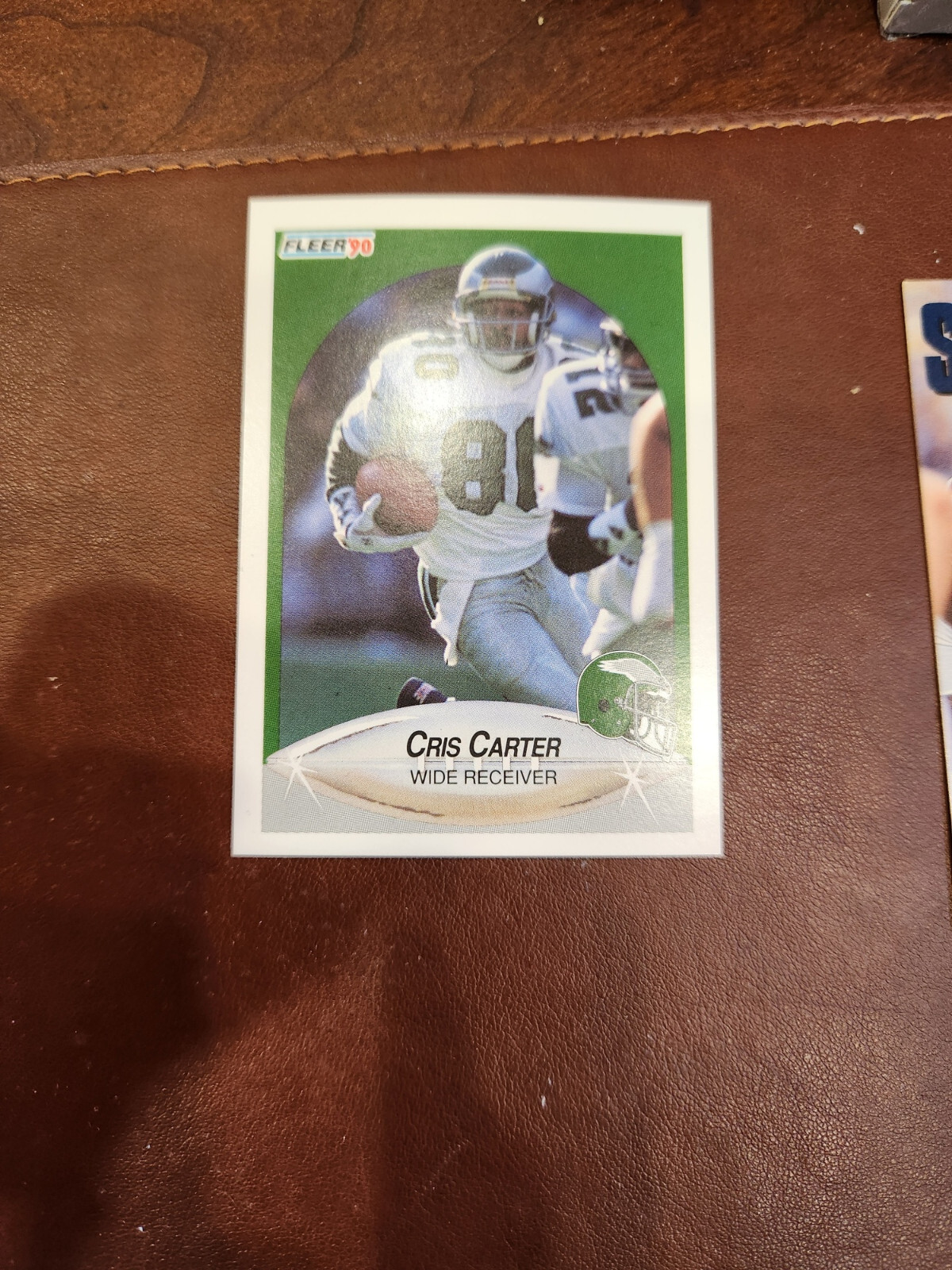 1990 Fleer Cris Carter Card #81 HOF | eBay