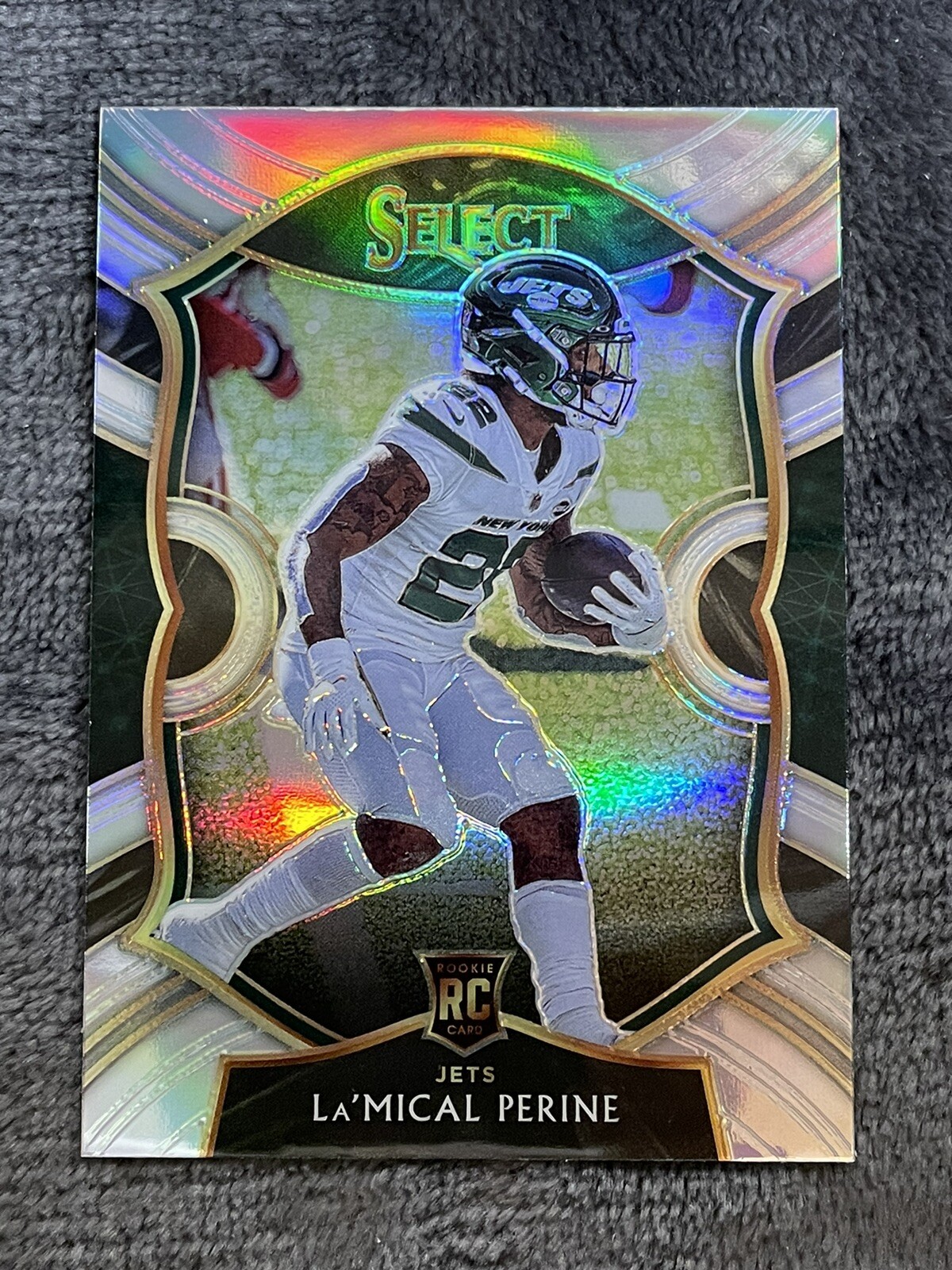 2020 Panini Select - Concourse Silver Prizm #80 La'Mical Perine (RC ...