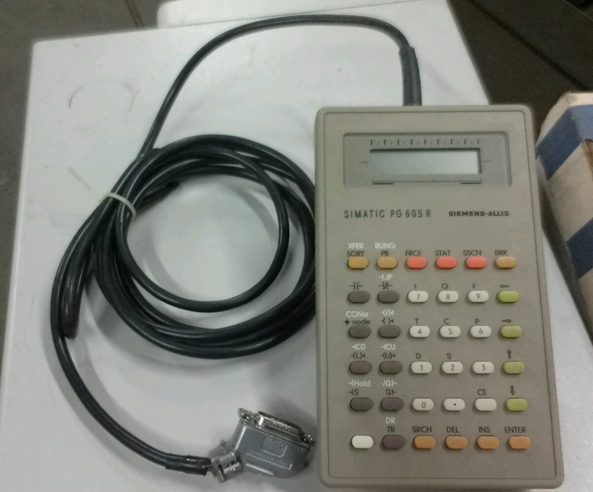 Siemens-Allis Simatic PG 605 R, 6 ES 5 605-0RU 11, test no. G024163 | eBay