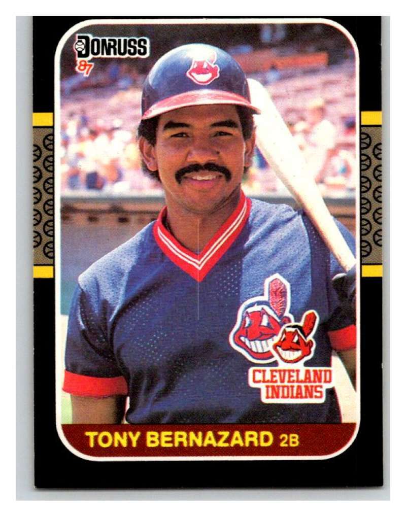 1987 Donruss #377 Tony Bernazard NM-MT Indians ID:172592 | eBay