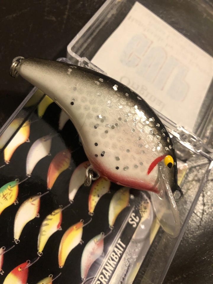 Gulp Crankbait by Jim Harter Balsa #23 Sparkle Shad Regular Authentic ...
