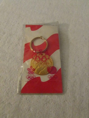 VERY COLLECTABLE CLAIROL 1988 U.S. OLYMPIC TEAM SPONSOR KEY CHAIN E-2 ...