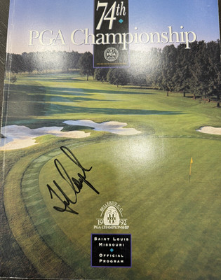 Fred Couples Autographed PGA Championship Official Program Bellerive CC ...