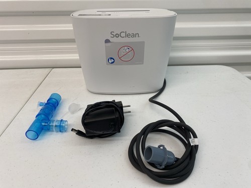 SoClean 3 CPAP/BiPAP Sanitizing Machine SC1400 White With Power Adaptor ...