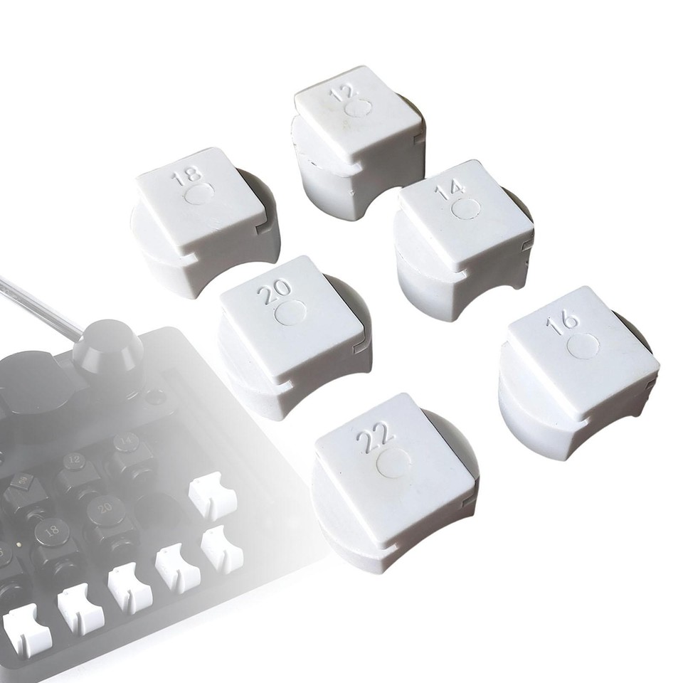 6Pcs Ring Bender Dies Jewelry Making Tools Ring Bending Machine ...