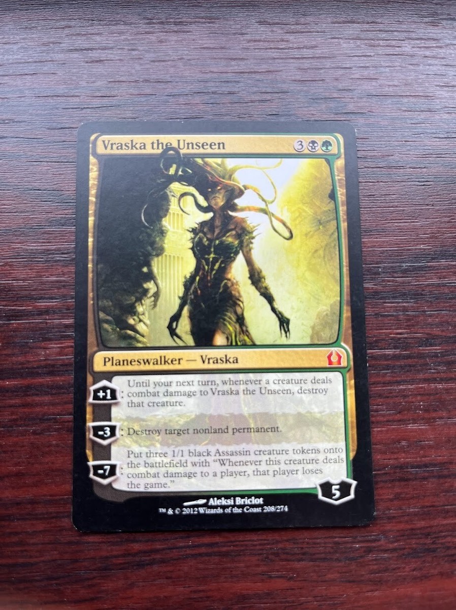 Vraska The Unseen Vraska Gatherer Magic: The Gathering