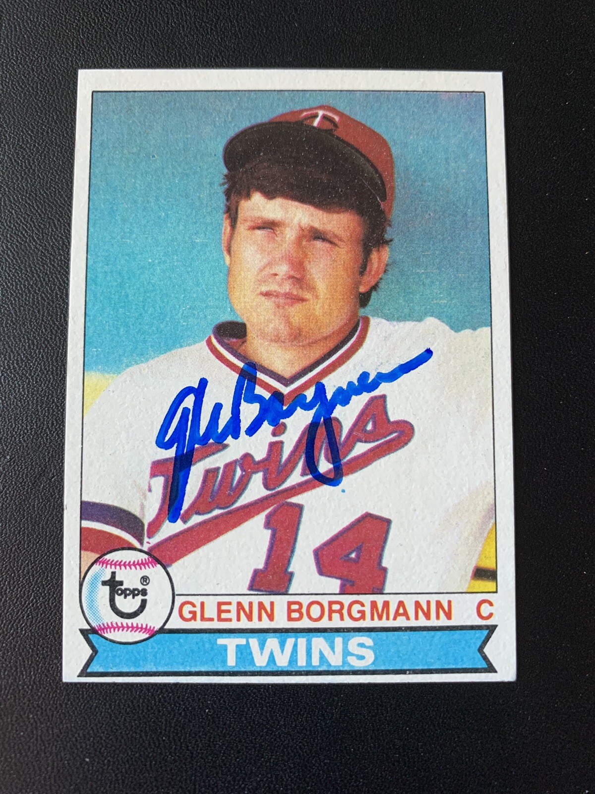 Glenn Borgmann Signed 1979 Topps #431 Card Minnesota Twins Autograph ...