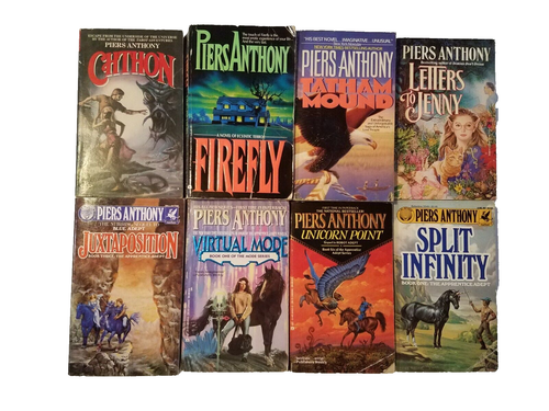 Lot of 8 Novels by Piers Anthony paperback books good preowned | eBay