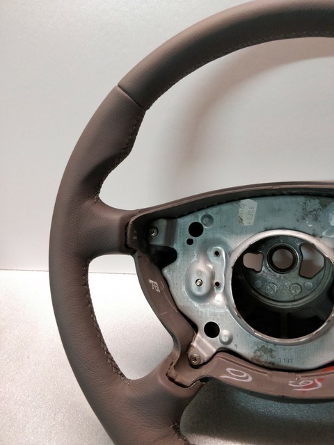 MERCEDES W211 Steering Wheel Grey Leather Rudder Steering-wheel ...