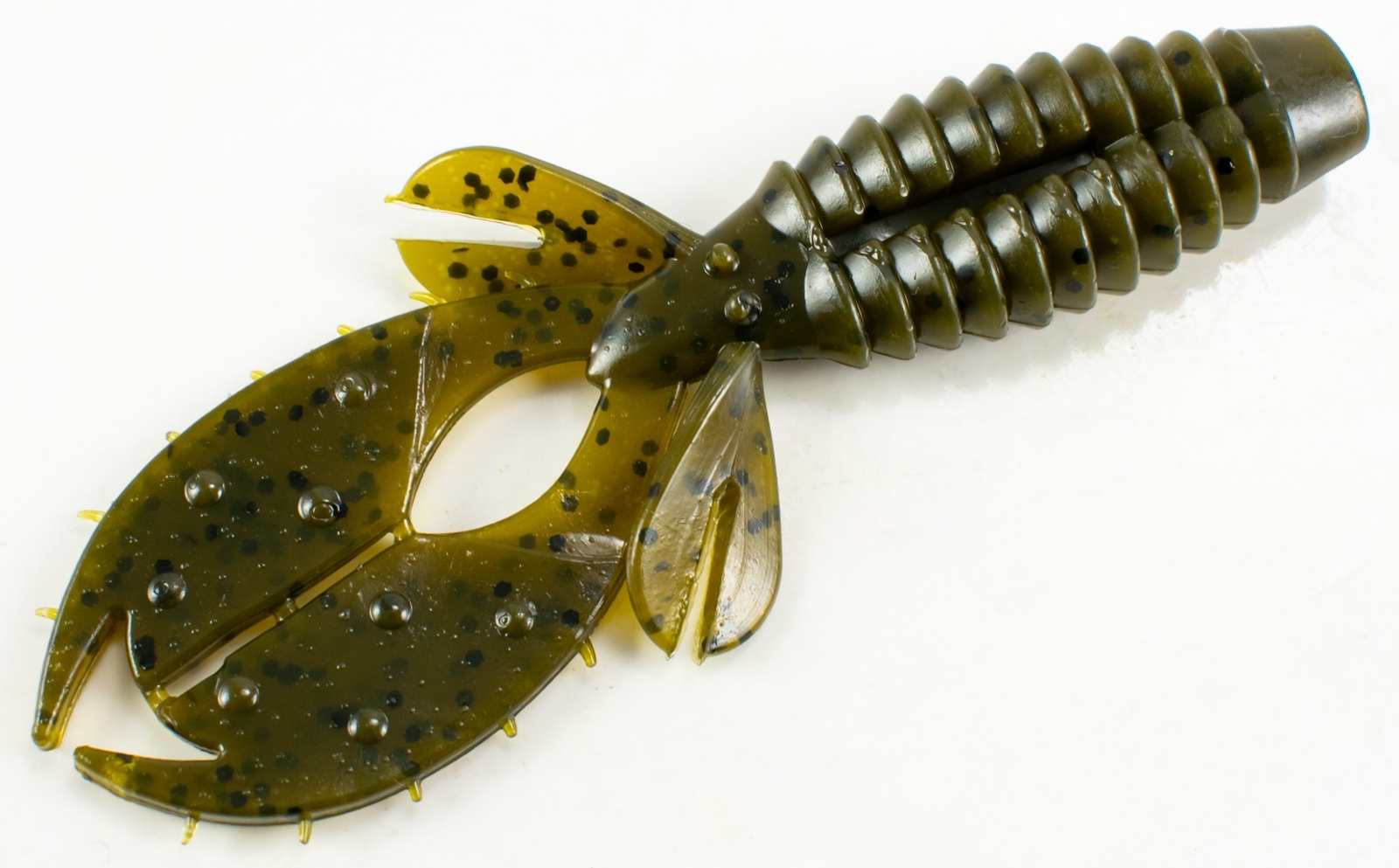 (LOT OF 6) BIG BITE BAITS 3" YOMAMA YO3-04 GREEN PUMPKIN G5702 | eBay