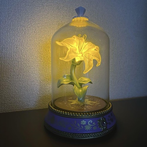 Disney Tangled Rapunzel Magic Flower Led Light 10th Anniversary Lamp W ...
