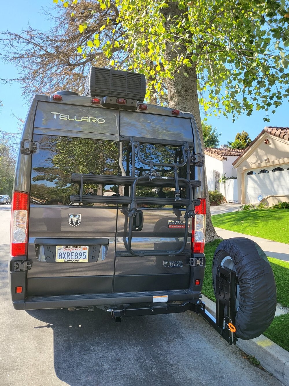 Promaster Camper Van Spare Tire Carrier Swing out | eBay