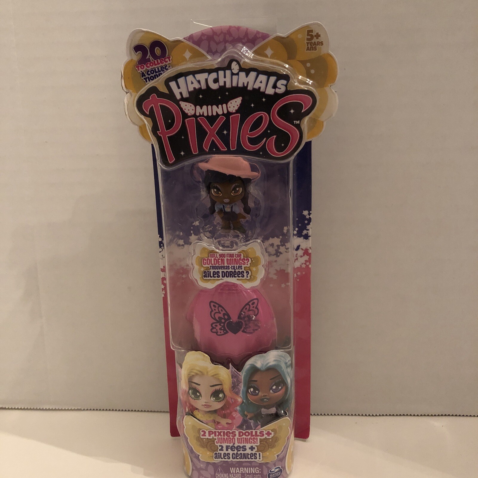 HATCHIMALS MINI PIXIES 2 Pixies Dolls + Jumbo Wings colleggtables | eBay