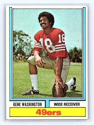 1974 Topps #46 Gene Washington | eBay