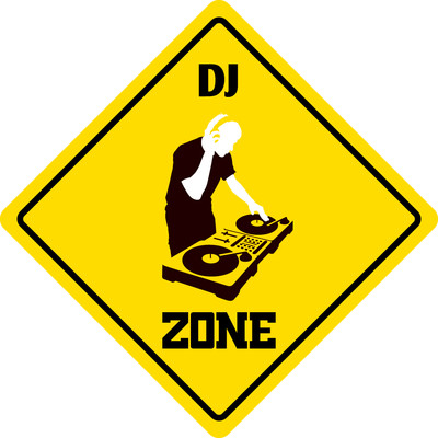 *Aluminum* Dj Zone Funny Metal Novelty Sign 12"x12" | eBay