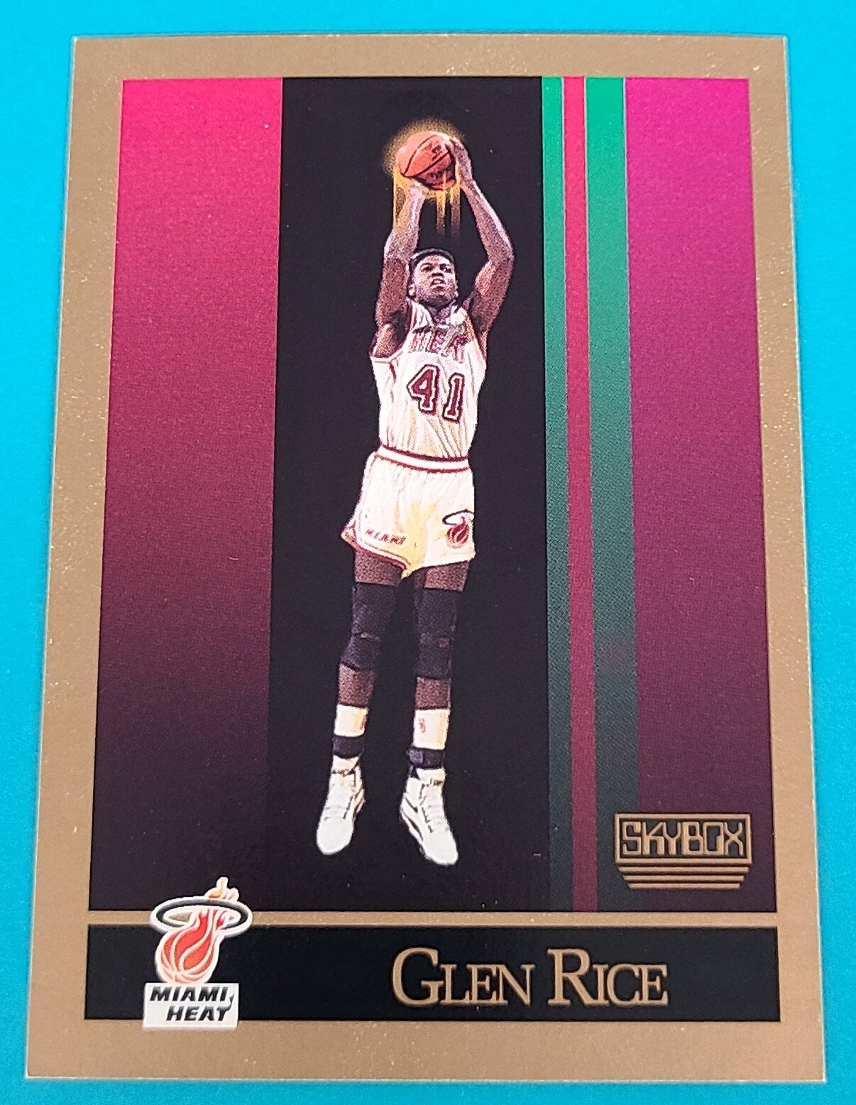 1990 SkyBox RC #150 Glen Rice Miami Heat Basketball Card A6 | eBay