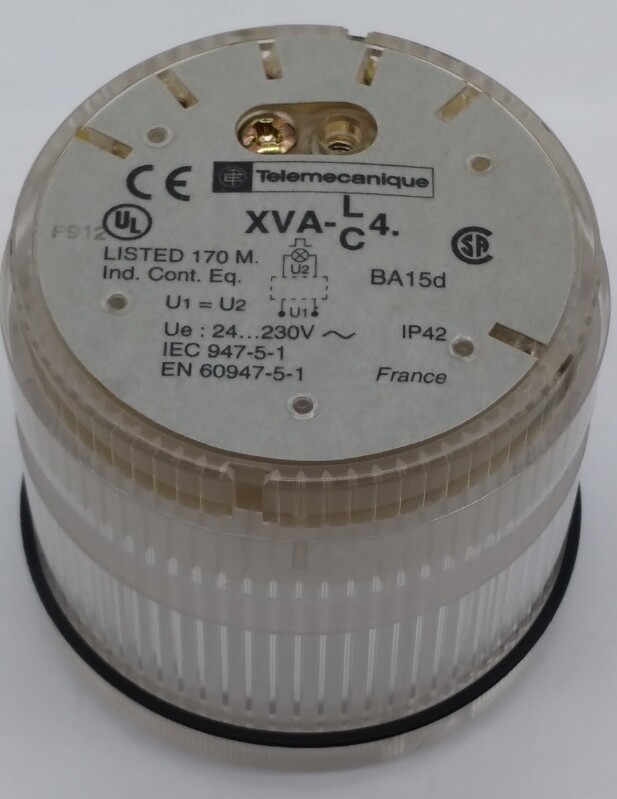 NEW Telemecanique XVA-C471 Flashing Light Clear Lens | eBay