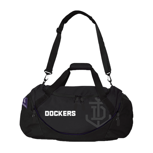 Fremantle Dockers Freo AFL Large Shadow Sports Bag Shoulder Strap ...