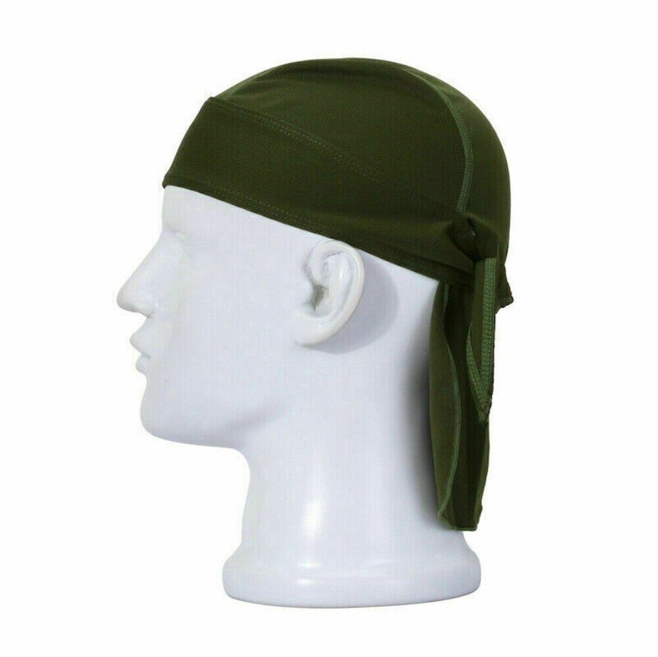 Doo Rag Skull Cap Sweat Wicking Head Wrap Breathable Helmet Liner ...