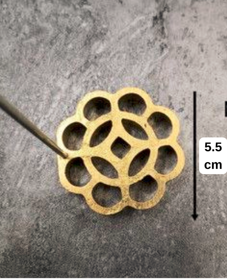 Rosette Cookies Snack Kue Goyang Kuih Ros Loyang Achu Murukku Vintage ...