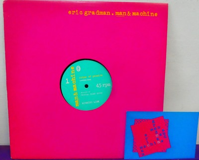 ERIC GRADMAN Man & Machine 12'' EP 70s AUSSIE Electronic + Postcard ...