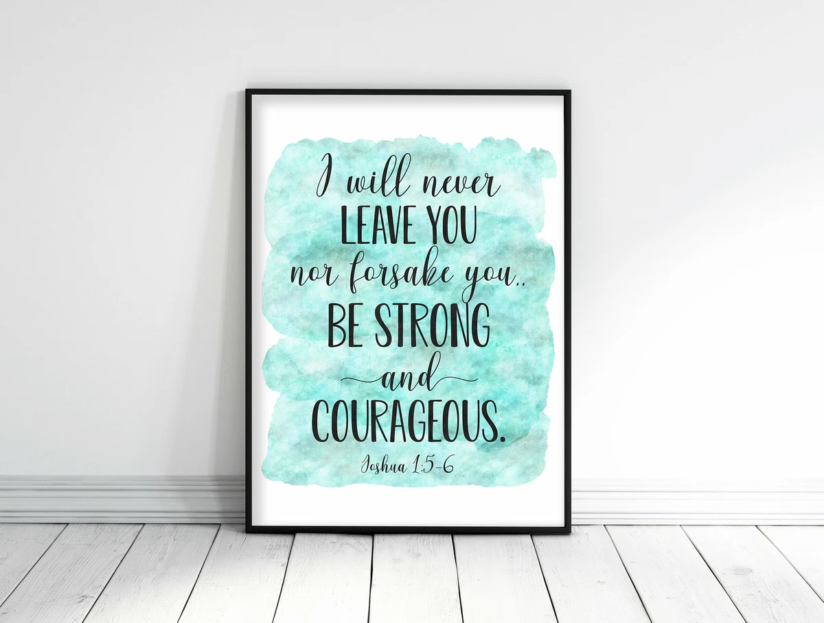 I'll Never Leave You Nor Forsake You Verse Discount ...